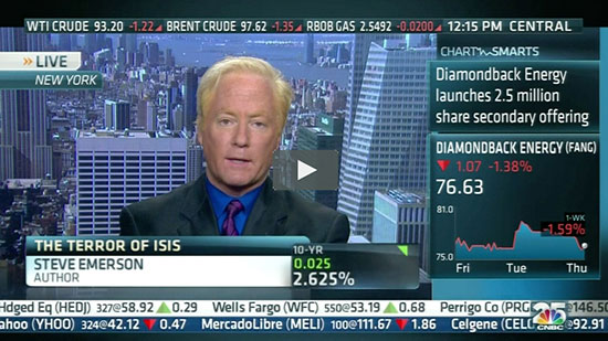 Emerson on CNBC Discussing Terror Threats to West by Jihadi Veterans ...